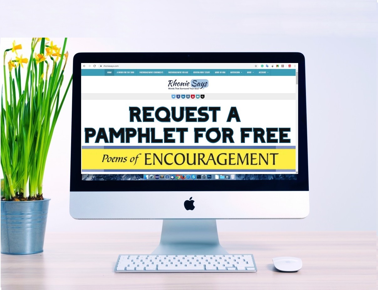 Pamphlet Request – RhonieSays
